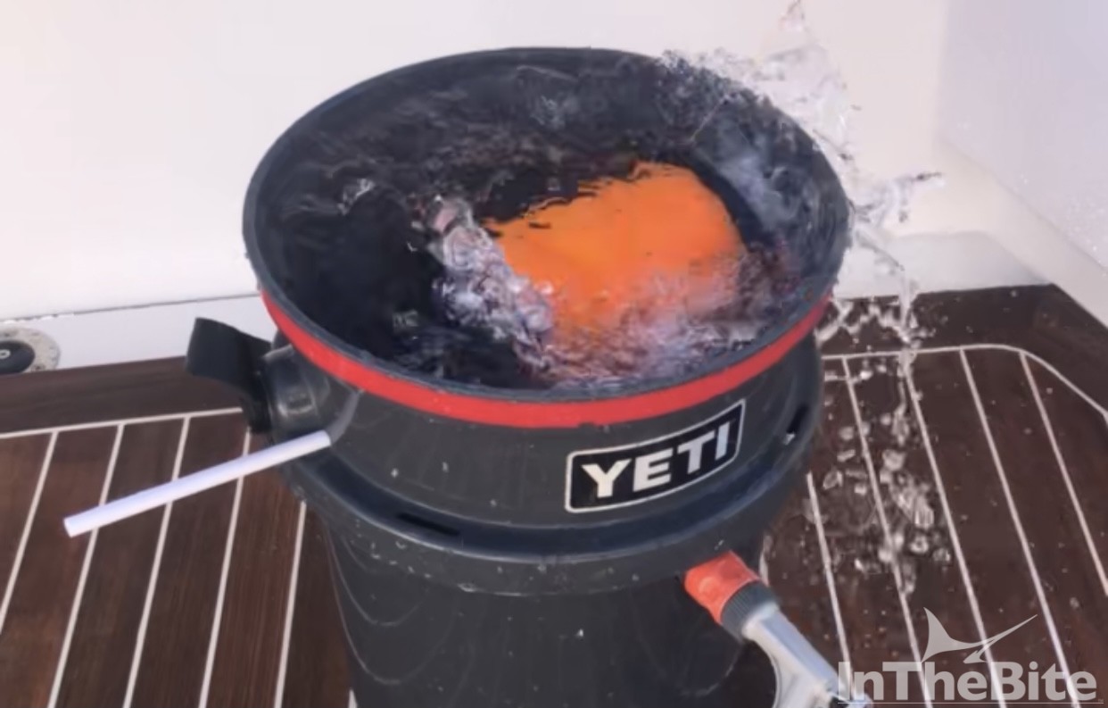 DIY Line Spooling Bucket - InTheBite