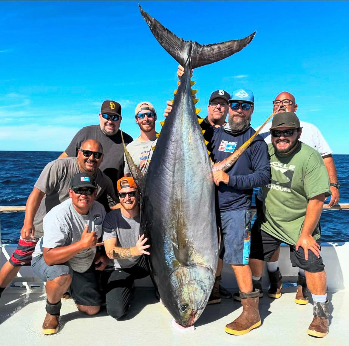 New Potential All Tackle World Record 442.5-Pound Yellowfin Tuna Landed ...