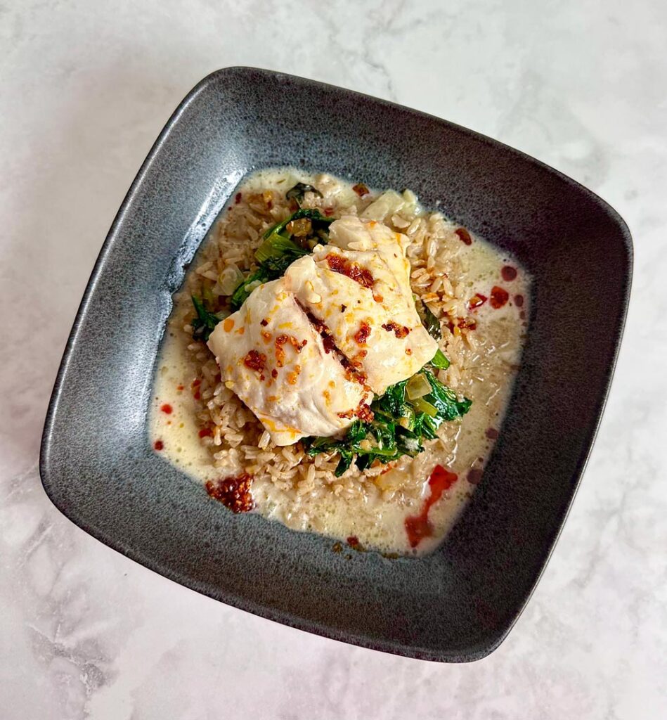 Gourmet Fish and Rice: Coconut Poached Red Snapper Recipe - InTheBite