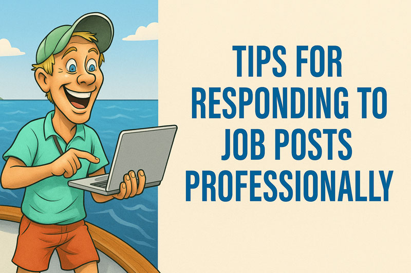 Tips for Responding to Job Posts Professionally - InTheBite